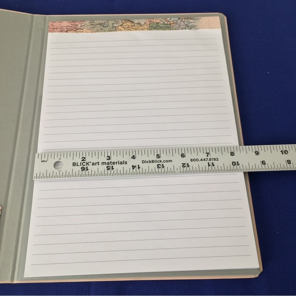 Office | Adventure Awaits Distressed World Map Clipboard Folder ...